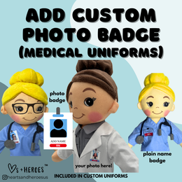 Doctor Doll I Custom Medical Dolls | Nurse Doll - Hearts + Heroes ...