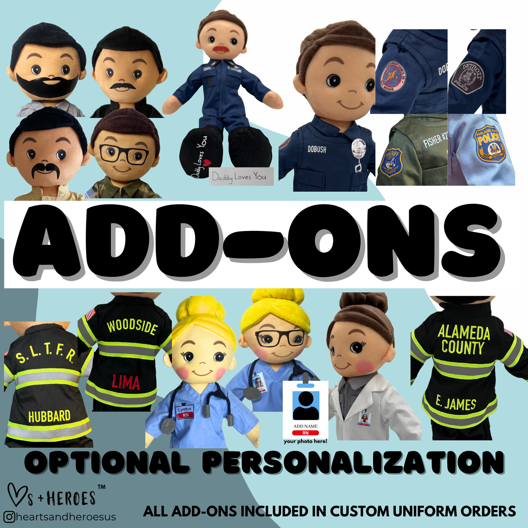 Doctor Doll I Custom Medical Dolls | Nurse Doll - Hearts + Heroes ...