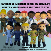 Personalized Dolls| Military Dolls|Children's Custom Plush Dolls ...