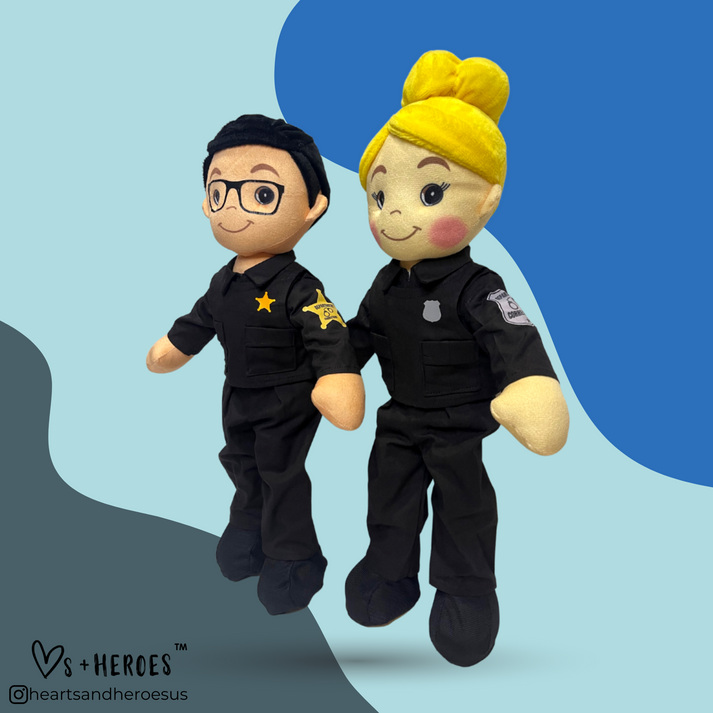 Shop USA Police Doll Online - Hearts + Heroes – Hearts and Heroes
