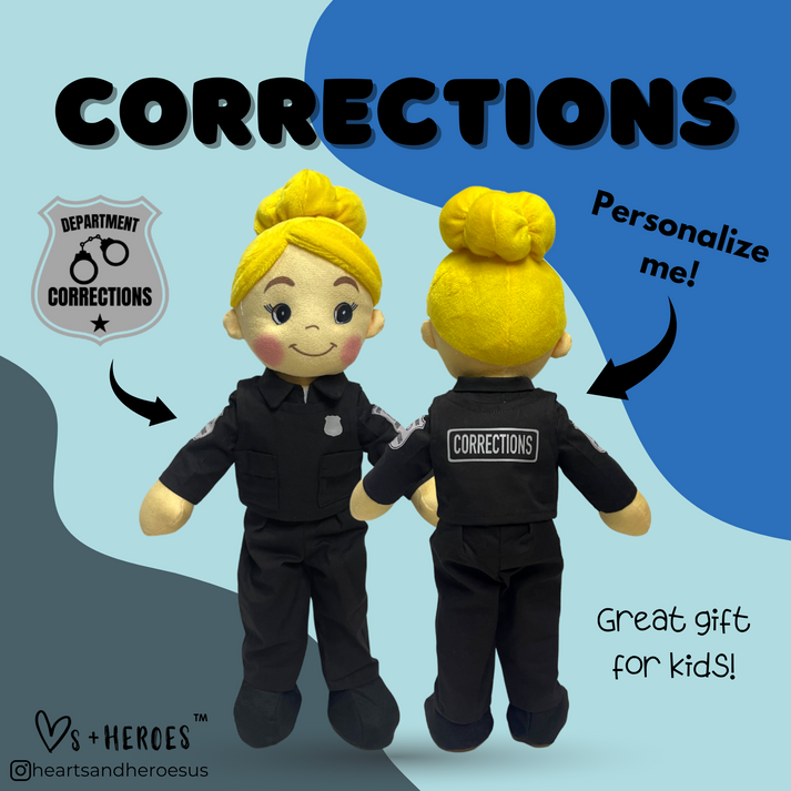 Shop USA Police Doll Online - Hearts + Heroes – Hearts and Heroes